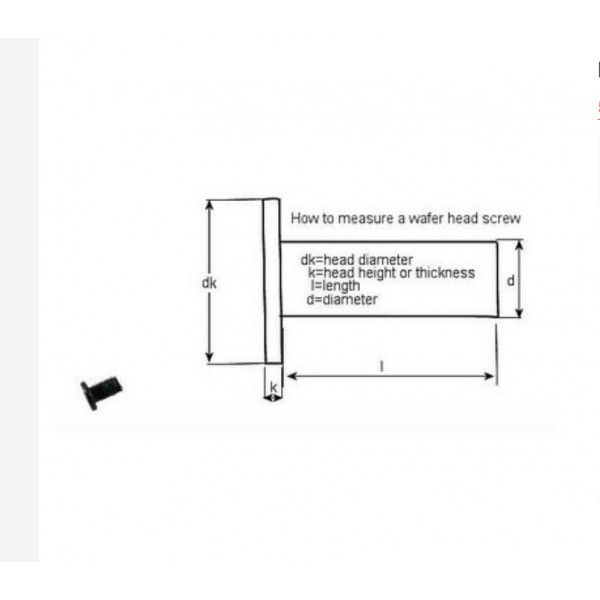 LAPTOP / NOTEBOOK SCREW CM2*3 ( For M.2 SSD ) - 2PCS