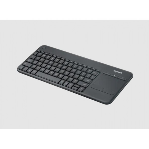 LOGITECH K400 PLUS TOUCHPAD WIRELESS KEYBOARD BLACK-920-007165