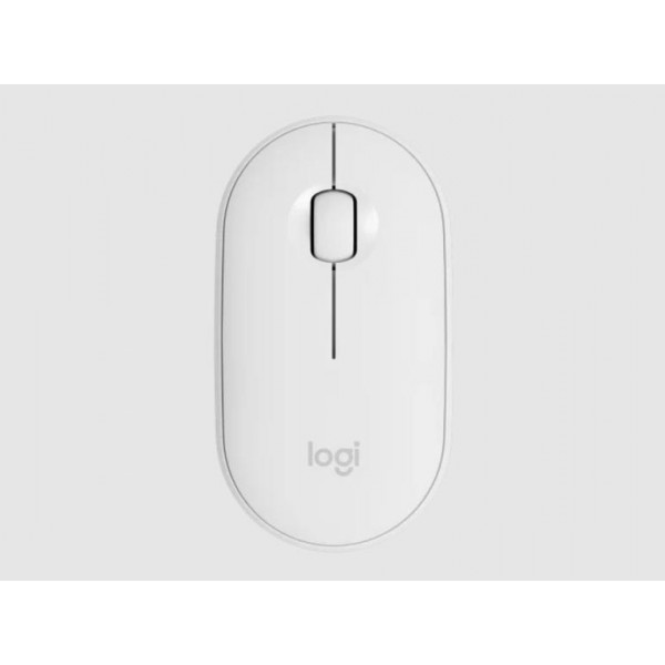 LOGITECH M350 PEBBLE WIRELESS MOUSE OFF WHITE-910-005600