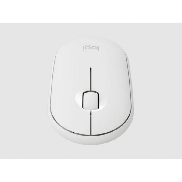 LOGITECH M350 PEBBLE WIRELESS MOUSE OFF WHITE-910-005600