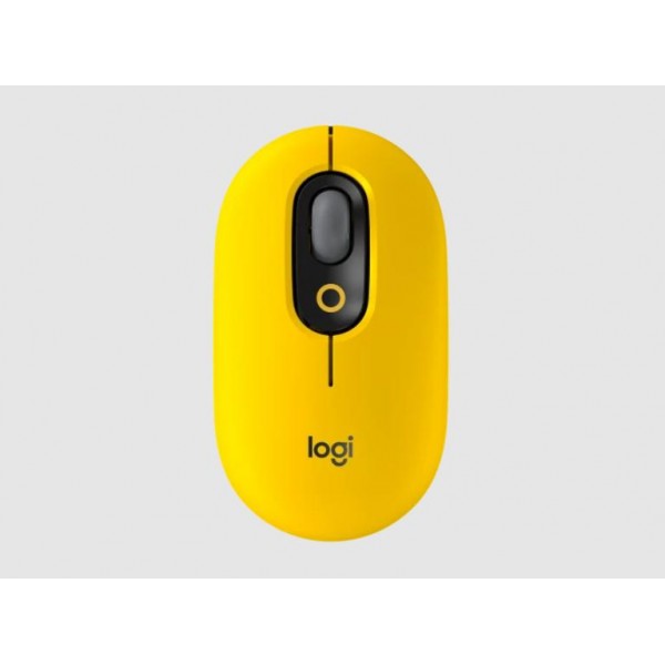 LOGITECH POP MOUSE WITH EMOJI BLAST YELLOW-910-006514