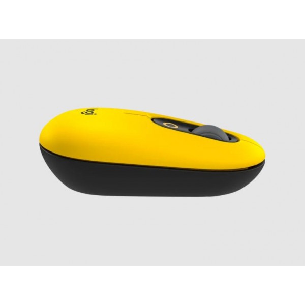 LOGITECH POP MOUSE WITH EMOJI BLAST YELLOW-910-006514