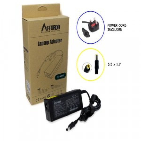 Adapter AC 19V 3.42A 65W 1YW Black For Laptop | COMPUTAAS SDN BHD