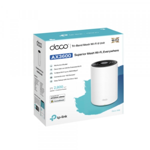 TP-Link Deco X68 AX3600 Whole Home Mesh WiFi 6 System ( 1-Pack / 2-Pack ...
