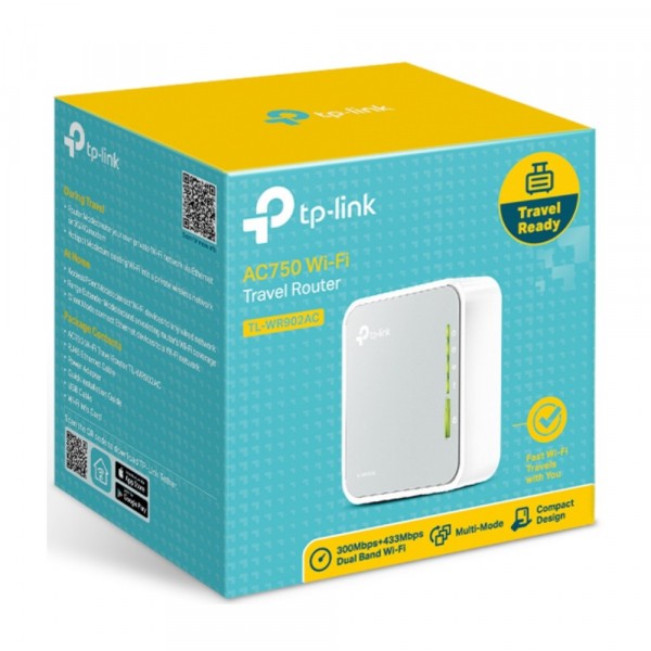 Tp Link Tl Wr902ac Ac750 Wireless Travel Router
