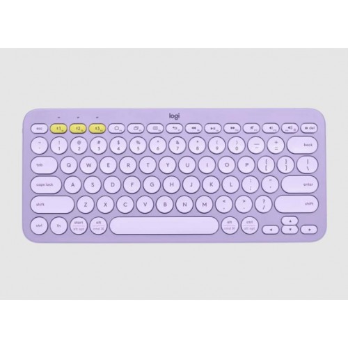 LOGITECH K380 MULTI-DEVICE BLUETOOTH KEYBOARD LAVENDER LEMONADE-920-011146