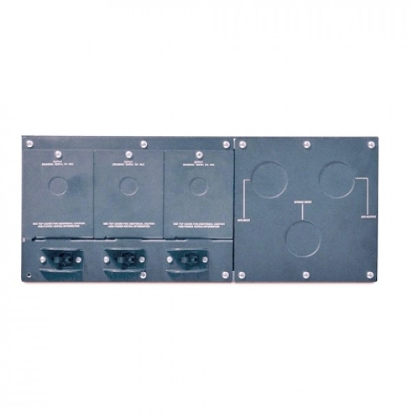 Apc Service Bypass Panel 230v 100a Mbb Hardwire Input 3 30a Hardwire