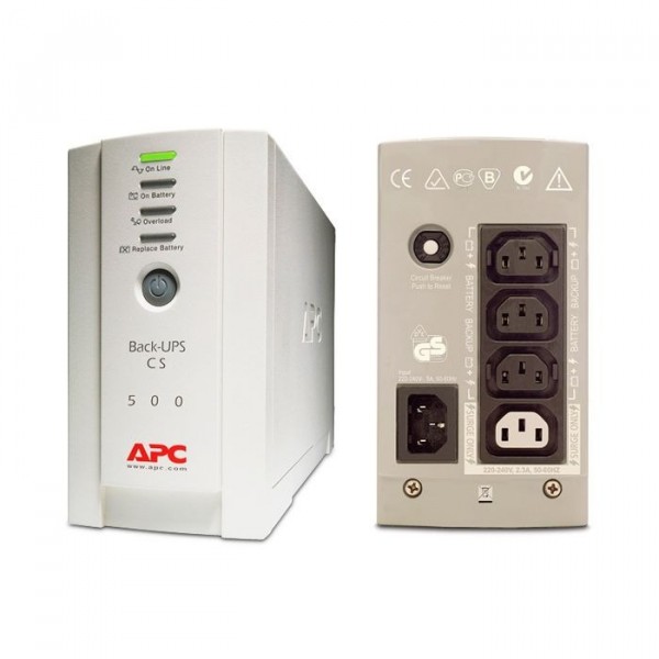 APC BACK-UPS CS 500VA 230V USB/SERIAL BK500EI