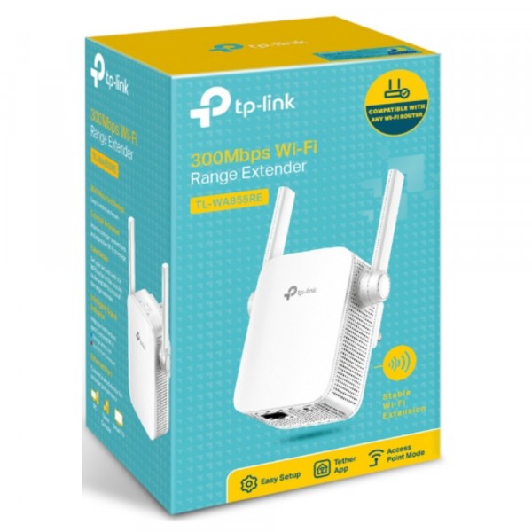 TP-Link TL-WA855RE 300Mbps Wi-Fi Range Extender